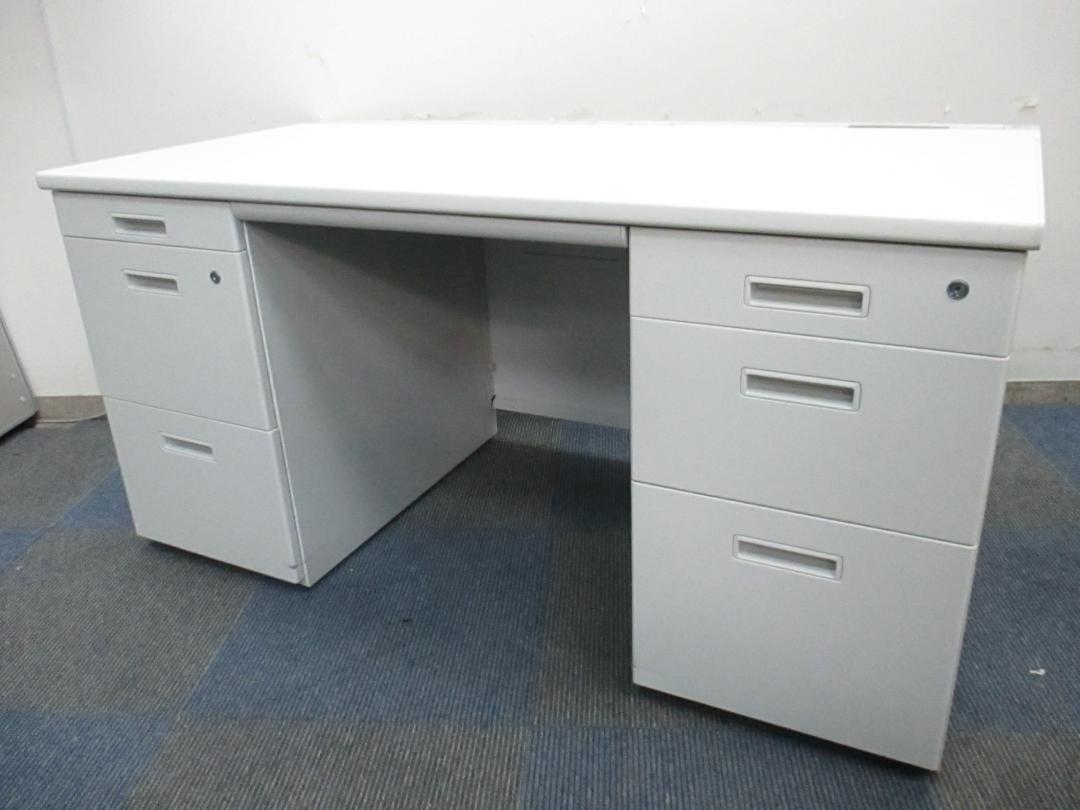 【中古】 CSX-147 TOYOSTEEL 両袖机 134257 - 中古オフィス家具ならオフィスバスターズ