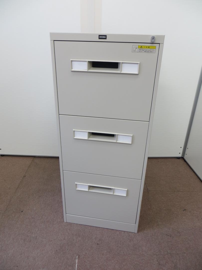 【中古】ファイルマスター FM B4-3 ウチダ/UCHIDA ローキャビネット／ラテラル 164843 - 中古オフィス家具ならオフィスバスターズ