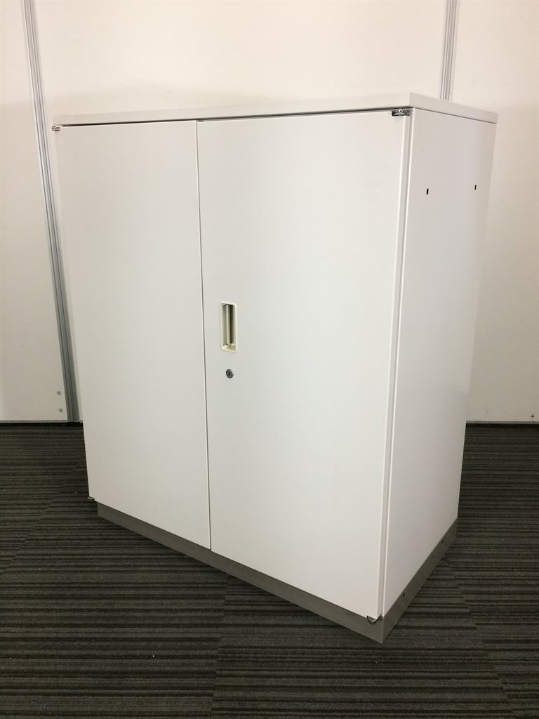 【中古】シンライン HFM-098HSS-W9 イトーキ/ITOKI ローキャビネット／両開き 199402 - 中古オフィス家具ならオフィス ...