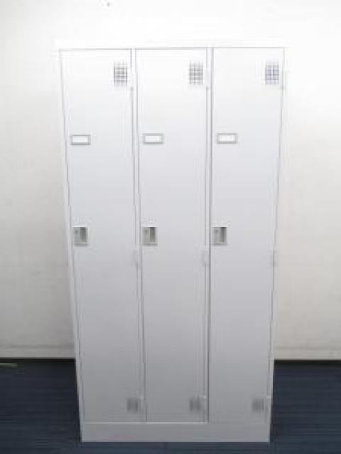 【中古】 TLK-S3 3人用更衣ロッカー 209561 - 中古オフィス家具ならオフィスバスターズ