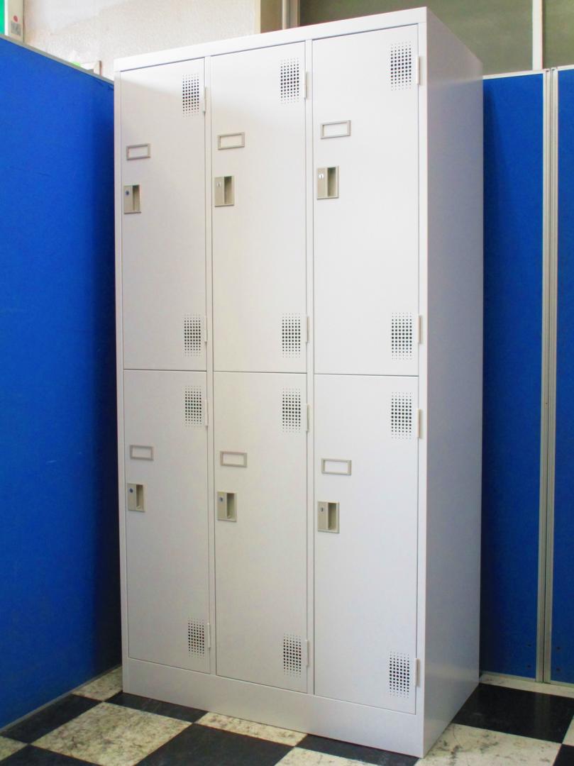【新古品】TLKロッカー TLK-S6 豊国工業 6人用更衣ロッカー 227632 - 中古オフィス家具ならオフィスバスターズ