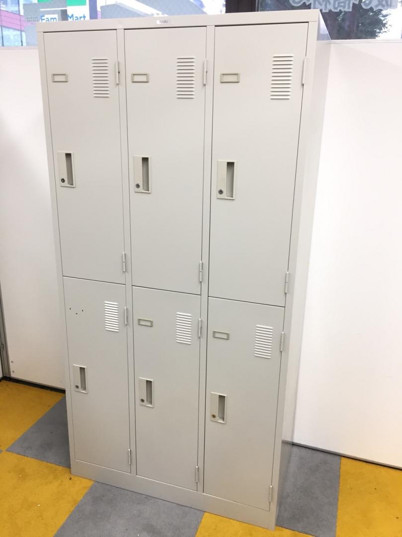 【中古】LK LK6N ナイキ/NAIKI 6人用更衣ロッカー 230869 - 中古オフィス家具ならオフィスバスターズ