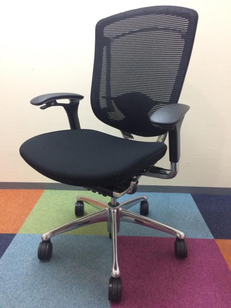 【中古】コンテッサチェア CM32AB FBF1 オカムラ/okamura 肘付ハイバックチェア 231929 - 中古オフィス家具ならオフィスバスターズ