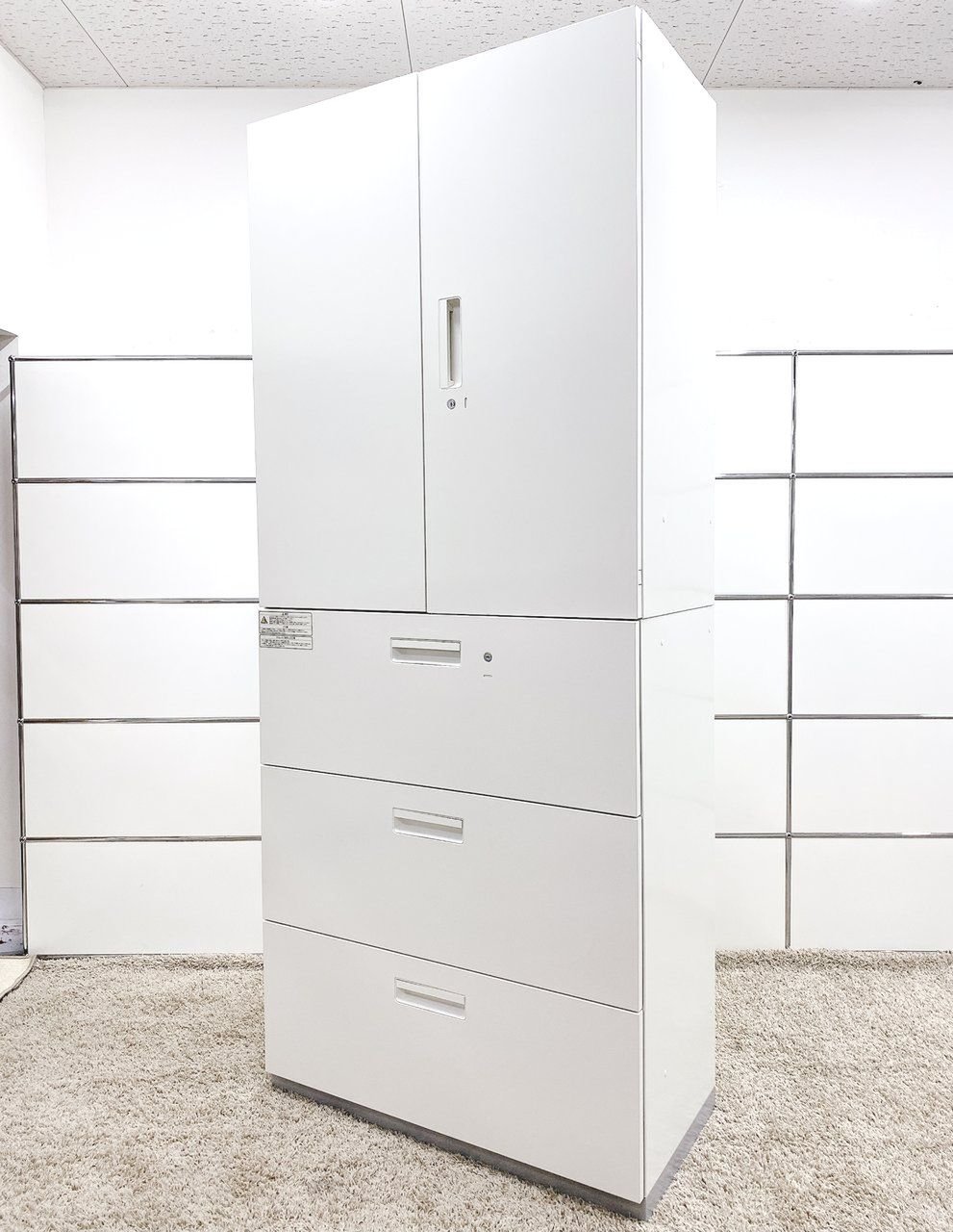 【中古】L6 L6-105A プラス/PLUS ハイキャビネット／その他 312864 - 中古オフィス家具ならオフィスバスターズ