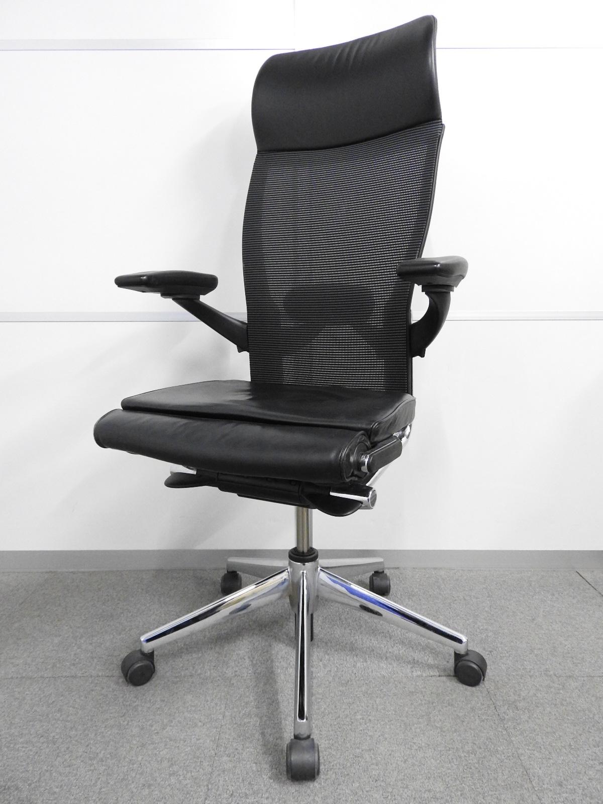 【中古】x99 HAWORTH/ヘイワース 肘付ハイバックチェア 343563 - 中古オフィス家具ならオフィスバスターズ