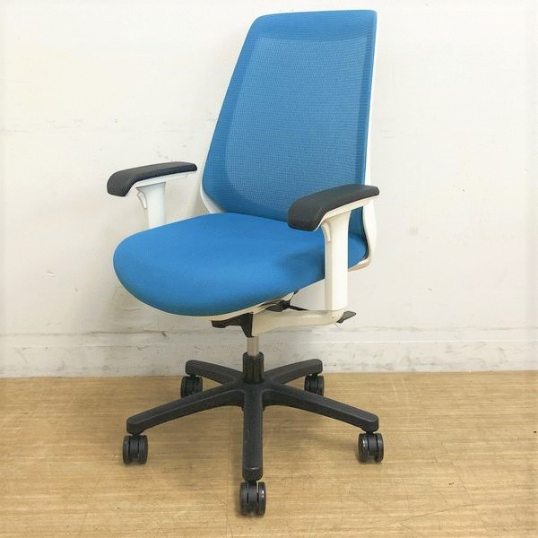 【中古】ノナ イトーキ/ITOKI 肘付ローバックチェア 372290 - 中古オフィス家具ならオフィスバスターズ