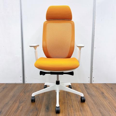 【中古】シルフィーメッシュ C68AXW FMR8 オカムラ/okamura 肘付ハイバックチェア 373228 - 中古オフィス家具ならオフィスバスターズ