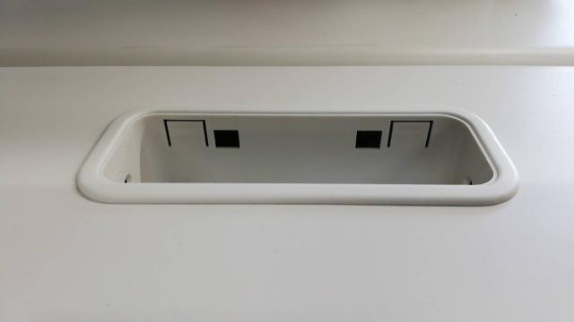 【中古】LA RY-107HN WS プラス/PLUS 片袖机 379504 - 中古オフィス家具ならオフィスバスターズ