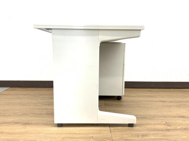 【中古】LA RY-107HN WS プラス/PLUS 片袖机 379504 - 中古オフィス家具ならオフィスバスターズ