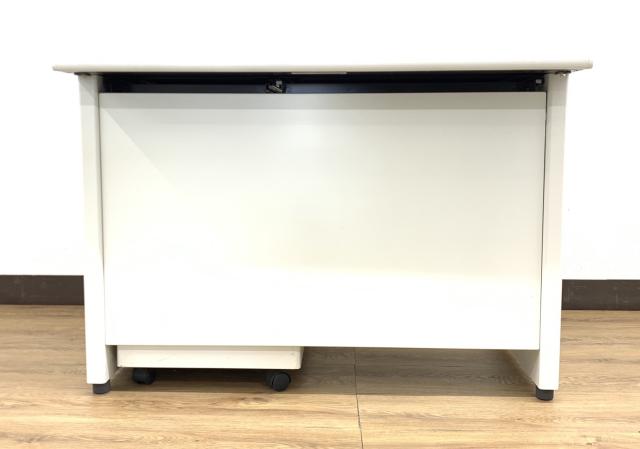 【中古】LA RY-107HN WS プラス/PLUS 片袖机 379504 - 中古オフィス家具ならオフィスバスターズ