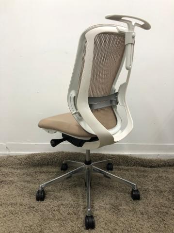 【中古】シルフィー C636BW-FMP7 オカムラ/okamura 肘無ハイバックチェア 382642 - 中古オフィス家具ならオフィスバスターズ