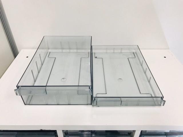 【中古】レクトライン 4T03AC ZA75 オカムラ/okamura ローキャビネット／クリスタルトレー 382672 - 中古オフィス家具 ...