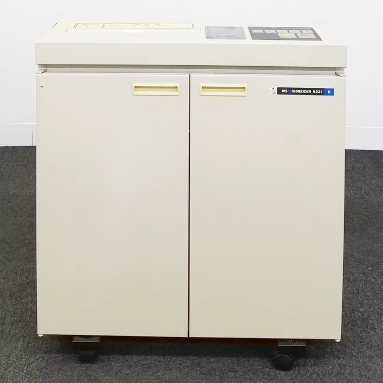 【中古】Vシリーズ MS-V231-R 明光商会 シュレッダー 388134 - 中古オフィス家具ならオフィスバスターズ