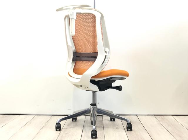 【中古】シルフィーメッシュ オカムラ/okamura 肘無ハイバックチェア 389557 - 中古オフィス家具ならオフィスバスターズ