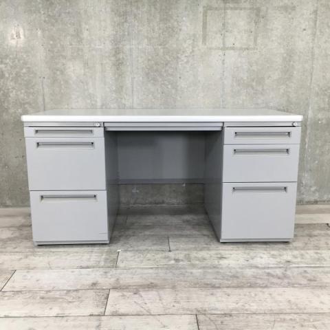 【中古】FEED ウチダ/UCHIDA 両袖机 398043 - 中古オフィス家具ならオフィスバスターズ