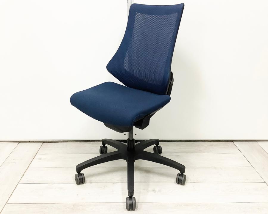 【中古】エフメッシュ KG-170JB-T1B2 イトーキ/ITOKI 肘無ハイバックチェア 399097 - 中古オフィス家具ならオフィスバスターズ