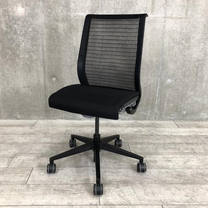 【中古】シンクチェア（2014年以前モデル） THK-13101/LS J501/5064 Steelcase/スチールケース 肘無ハイバックチェア 402412 - 中古オフィス家具なら ...