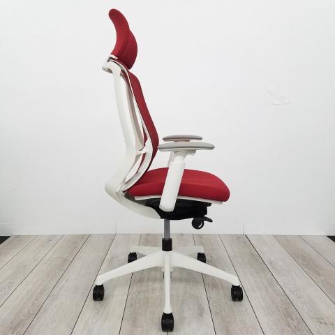 【中古】シルフィーメッシュ C68AXW FMP9 オカムラ/okamura 肘付ハイバックチェア 403433 - 中古オフィス家具ならオフィスバスターズ