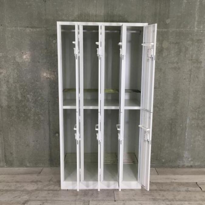 【中古】SLDロッカー SLDW-8-D 生興 8人用更衣ロッカー 403454 - 中古オフィス家具ならオフィスバスターズ