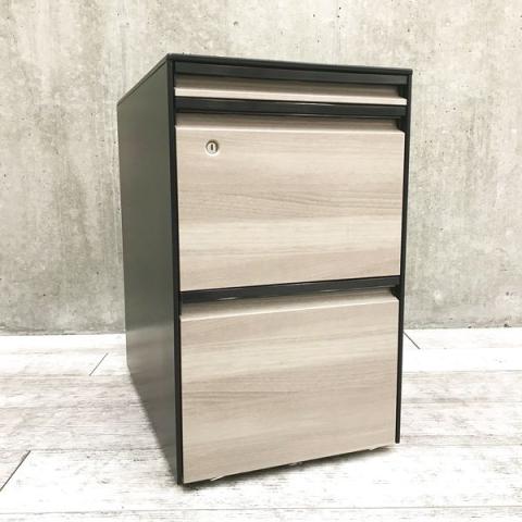 【中古】プロステージ クレスト DT31CC ZE84 オカムラ/okamura ワゴン3段 407438 - 中古オフィス家具ならオフィスバスターズ