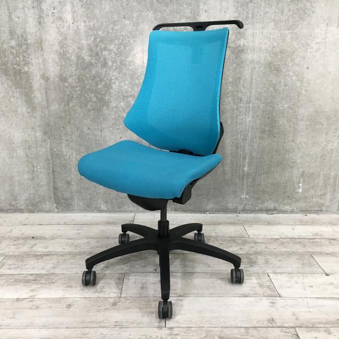 【中古】エフメッシュ KG-170JB-T1A3 イトーキ/ITOKI 肘無ハイバックチェア 408179 - 中古オフィス家具ならオフィスバスターズ