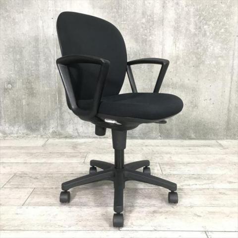 【中古】リエットチェア KFS-740GB-T1.T1 イトーキ/ITOKI 肘付ローバックチェア 410994 - 中古オフィス家具なら ...