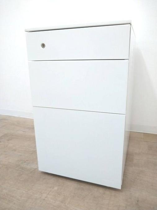 【中古】プロユニット オカムラ/okamura ワゴン3段 415826 - 中古オフィス家具ならオフィスバスターズ