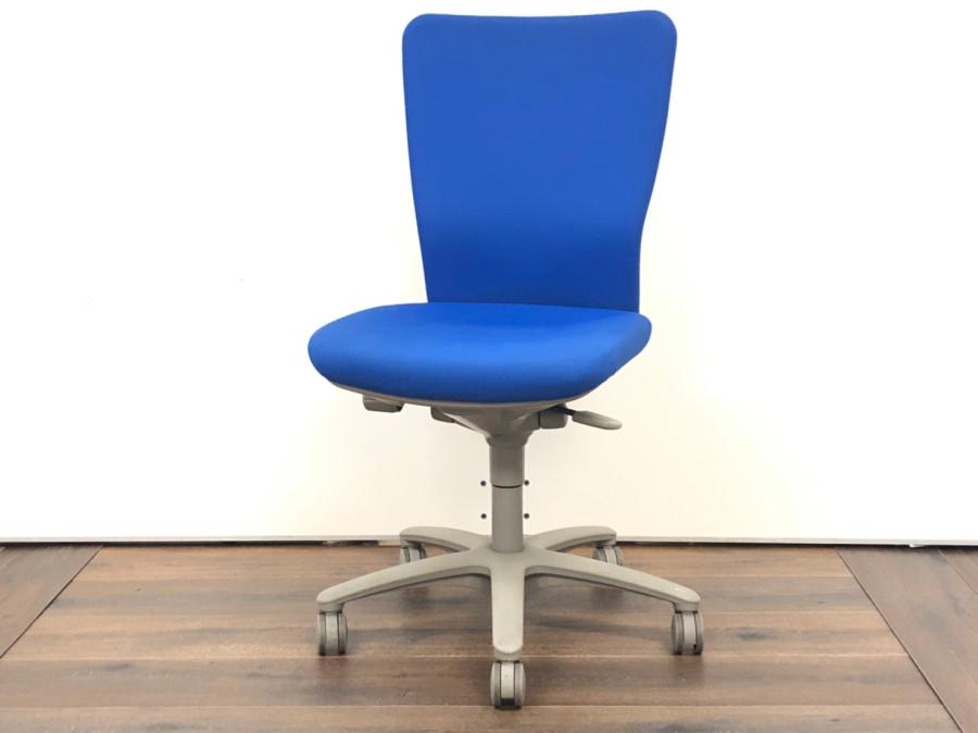 【中古】カロッツァチェア オカムラ/okamura 肘無ハイバックチェア 418458 - 中古オフィス家具ならオフィスバスターズ