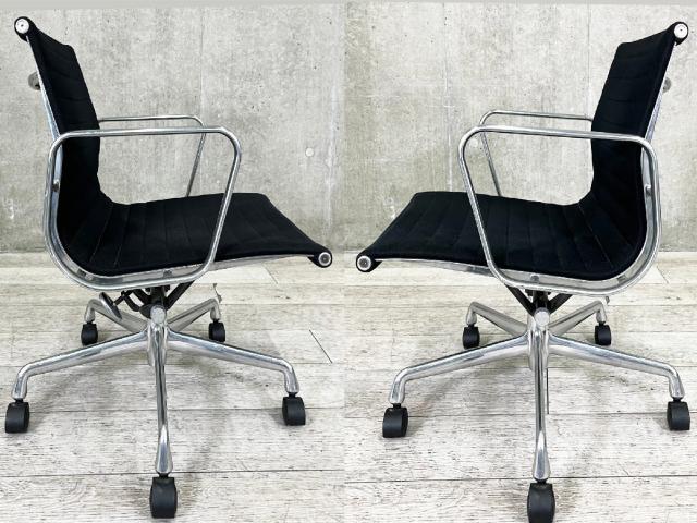 【中古】イームズ アルミナム Herman Miller/ハーマンミラー 肘付ローバックチェア 418507 - 中古オフィス家具ならオフィス ...