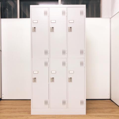 【中古】TLKロッカー TLK-S6 豊国工業 6人用更衣ロッカー 420628 - 中古オフィス家具ならオフィスバスターズ