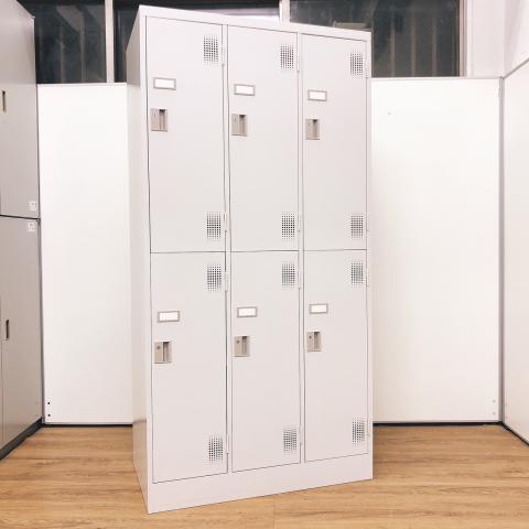 【中古】TLKロッカー TLK-S6 豊国工業 6人用更衣ロッカー 420628 - 中古オフィス家具ならオフィスバスターズ