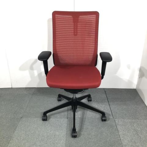 【中古】コーラルチェア オカムラ/okamura 肘付ハイバックチェア 428908 - 中古オフィス家具ならオフィスバスターズ