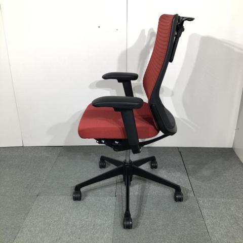 【中古】コーラルチェア オカムラ/okamura 肘付ハイバックチェア 428908 - 中古オフィス家具ならオフィスバスターズ