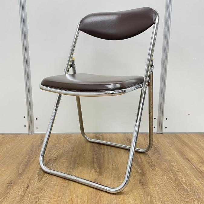 【中古】 オカムラ/okamura パイプイス・折りたたみ椅子 432366 - 中古オフィス家具ならオフィスバスターズ