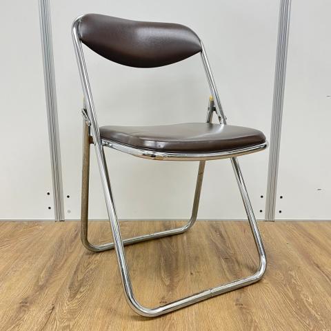 【中古】 オカムラ/okamura パイプイス・折りたたみ椅子 432366 - 中古オフィス家具ならオフィスバスターズ
