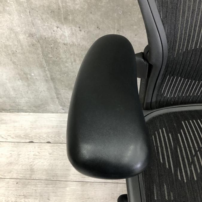 【中古】アーロンチェア（ランバー フル装備） AE113AWB Herman Miller/ハーマンミラー 肘付ハイバックチェア 434157 ...