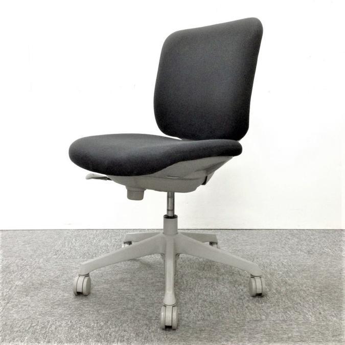 【中古】CG-Rチェア CN33GR FM31 オカムラ/okamura 肘無ローバックチェア 435095 - 中古オフィス家具ならオフィスバスターズ