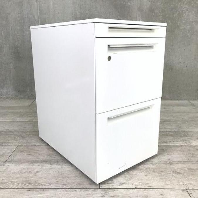 【中古】アドバンス オカムラ/okamura ワゴン3段 442956 - 中古オフィス家具ならオフィスバスターズ