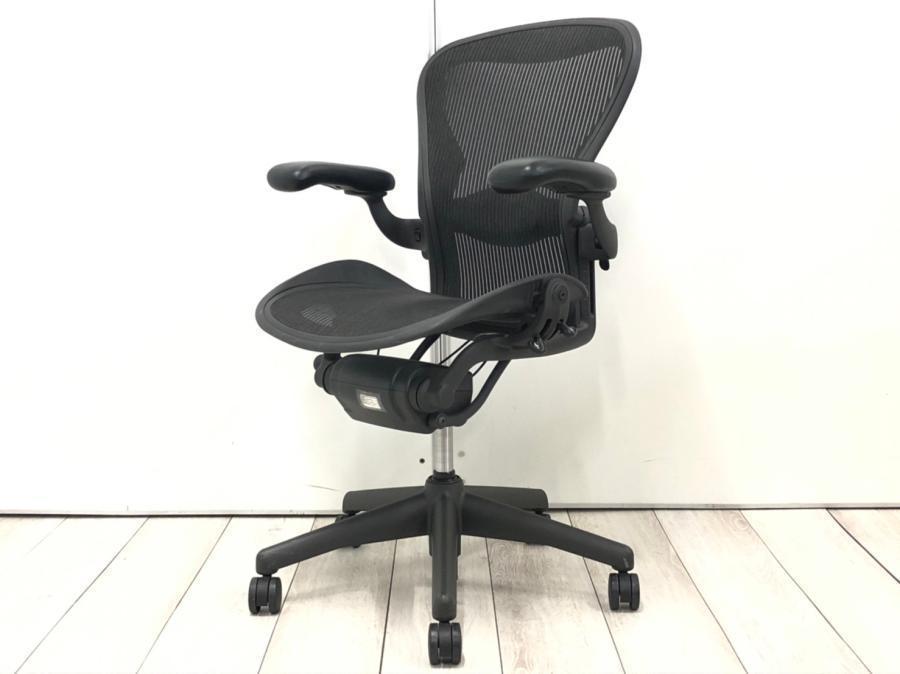 【中古】アーロンチェア（ランバー フル装備） Herman Miller/ハーマンミラー 肘付ハイバックチェア 443134 - 中古オフィス ...