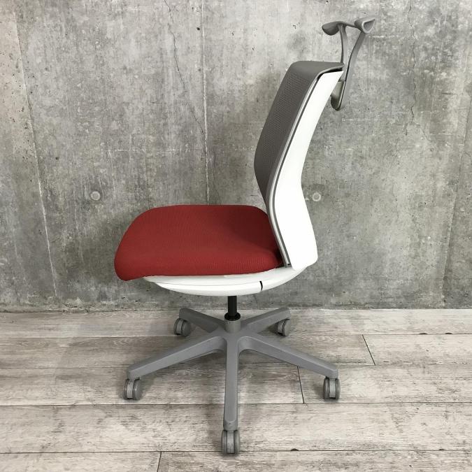 【中古】オムネス C532WR FBA9 オカムラ/okamura 肘無ローバックチェア 443238 - 中古オフィス家具ならオフィスバスターズ