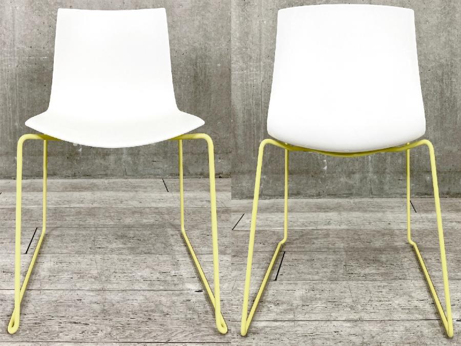 【中古】カティファ46 Arper/アルペール スタッキングチェア 443404 - 中古オフィス家具ならオフィスバスターズ