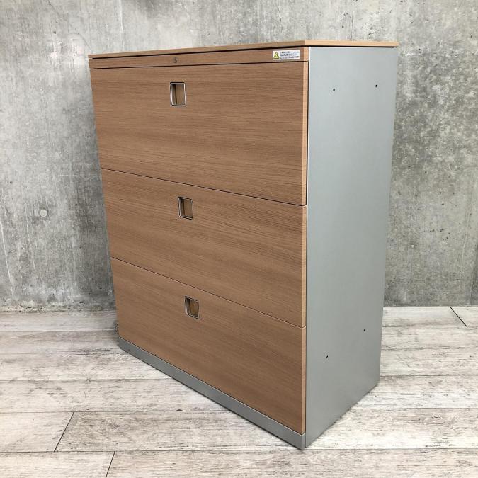 【中古】レクトライン 4BG3WC ZB42 オカムラ/okamura ローキャビネット／ラテラル 449423 - 中古オフィス家具なら ...