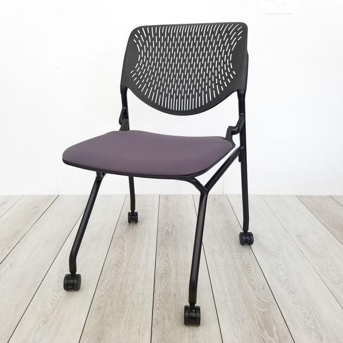 【中古】ルナ 81S1CK-FSG2 オカムラ/okamura ネスティングチェア 449956 - 中古オフィス家具ならオフィスバスターズ