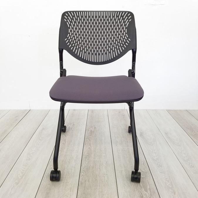 【中古】ルナ 81S1CK-FSG2 オカムラ/okamura ネスティングチェア 449956 - 中古オフィス家具ならオフィスバスターズ