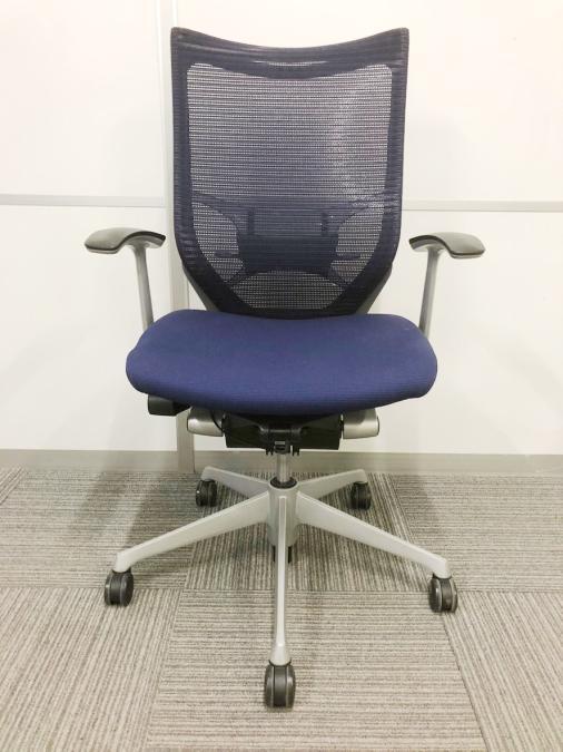 【中古】バロンチェア オカムラ/okamura 肘付ハイバックチェア 457110 - 中古オフィス家具ならオフィスバスターズ
