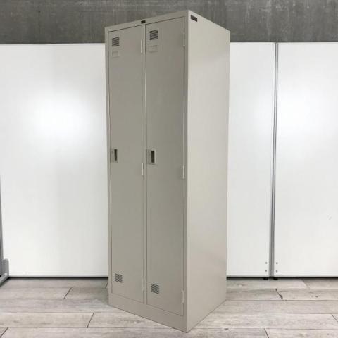 【中古】システム ウチダ/UCHIDA 2人用更衣ロッカー 459850 - 中古オフィス家具ならオフィスバスターズ