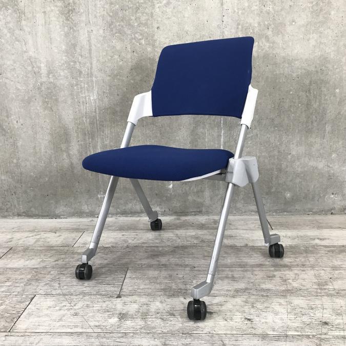 【中古】アンフィ CK-670 CR コクヨ/KOKUYO ネスティングチェア 461579 - 中古オフィス家具ならオフィスバスターズ