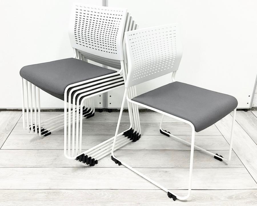 【中古】 8105YB FSG2 オカムラ/okamura ネスティングチェア 463461 - 中古オフィス家具ならオフィスバスターズ