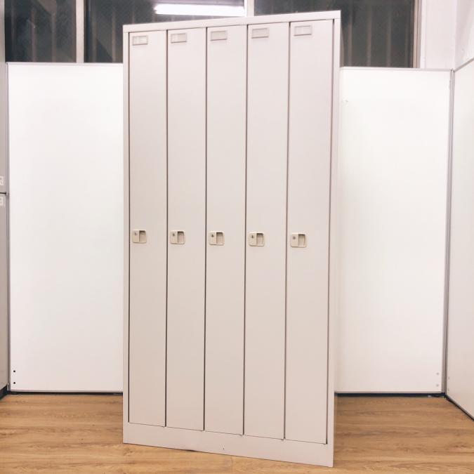 【中古】L型 イトーキ/ITOKI 5人用更衣ロッカー 465194 - 中古オフィス家具ならオフィスバスターズ