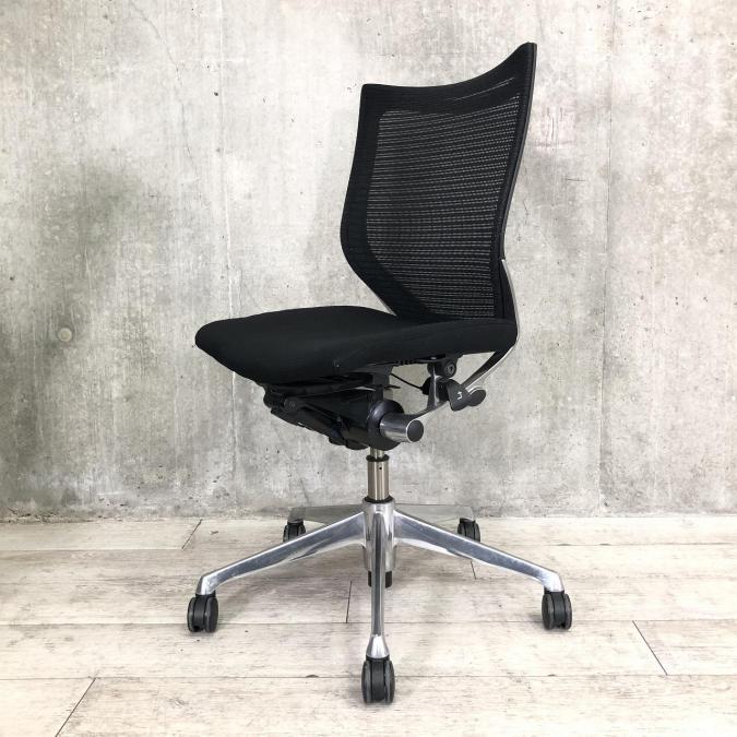 【中古】バロンチェア CP33BR FDF1 オカムラ/okamura 肘無ローバックチェア 470204 - 中古オフィス家具ならオフィスバスターズ